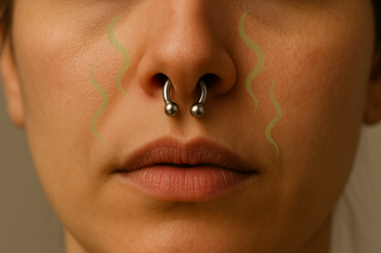 Why Does My Septum Piercing Smell? Find Out & How To Fix It