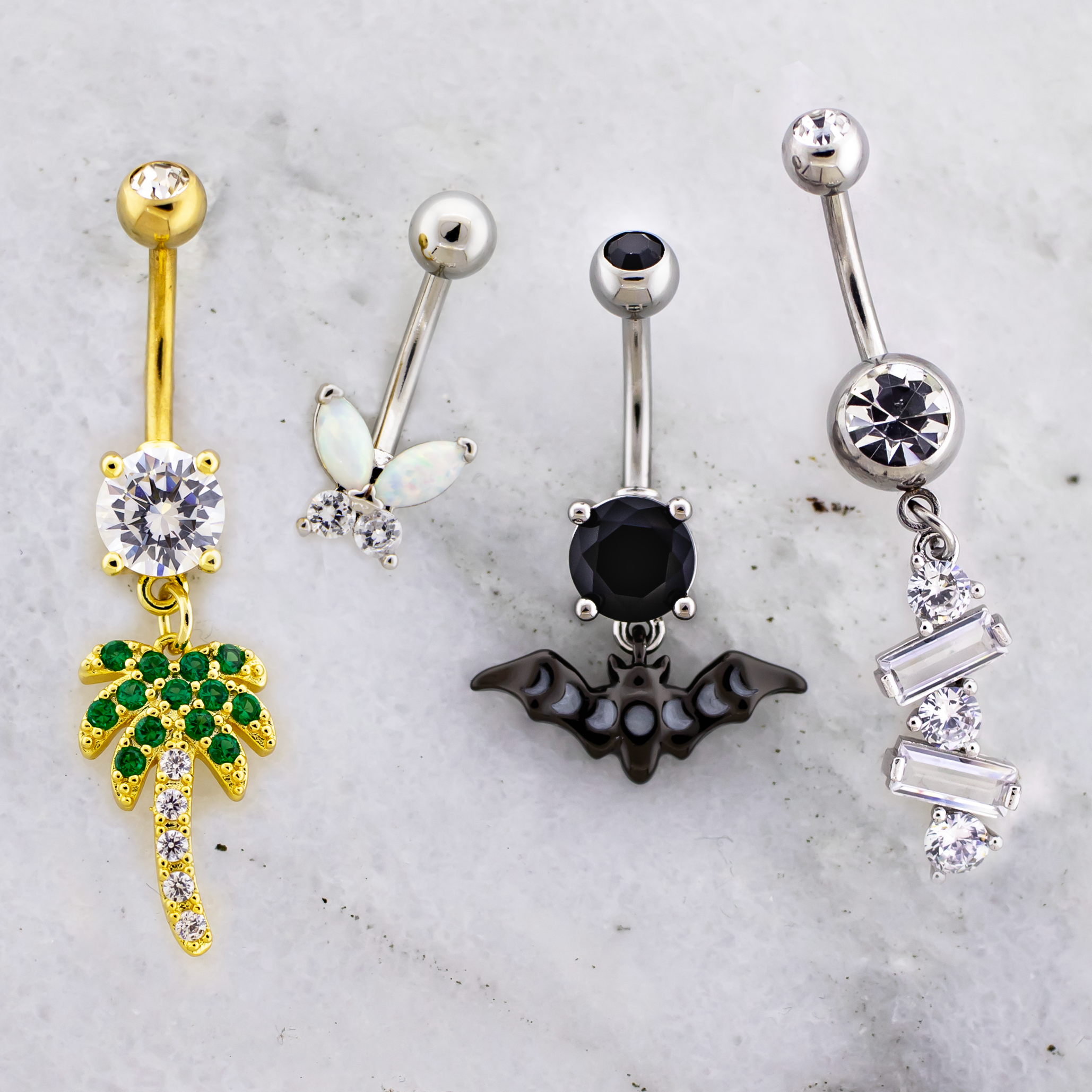 Surgical Steel Navel Rings | Unique Novelty Jewelry